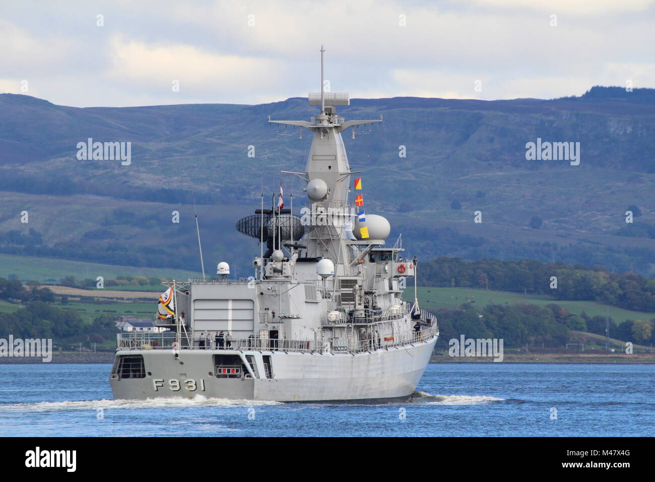 BNS Louise-Marie (F931), a Karel Doorman-class frigate operated by the ...