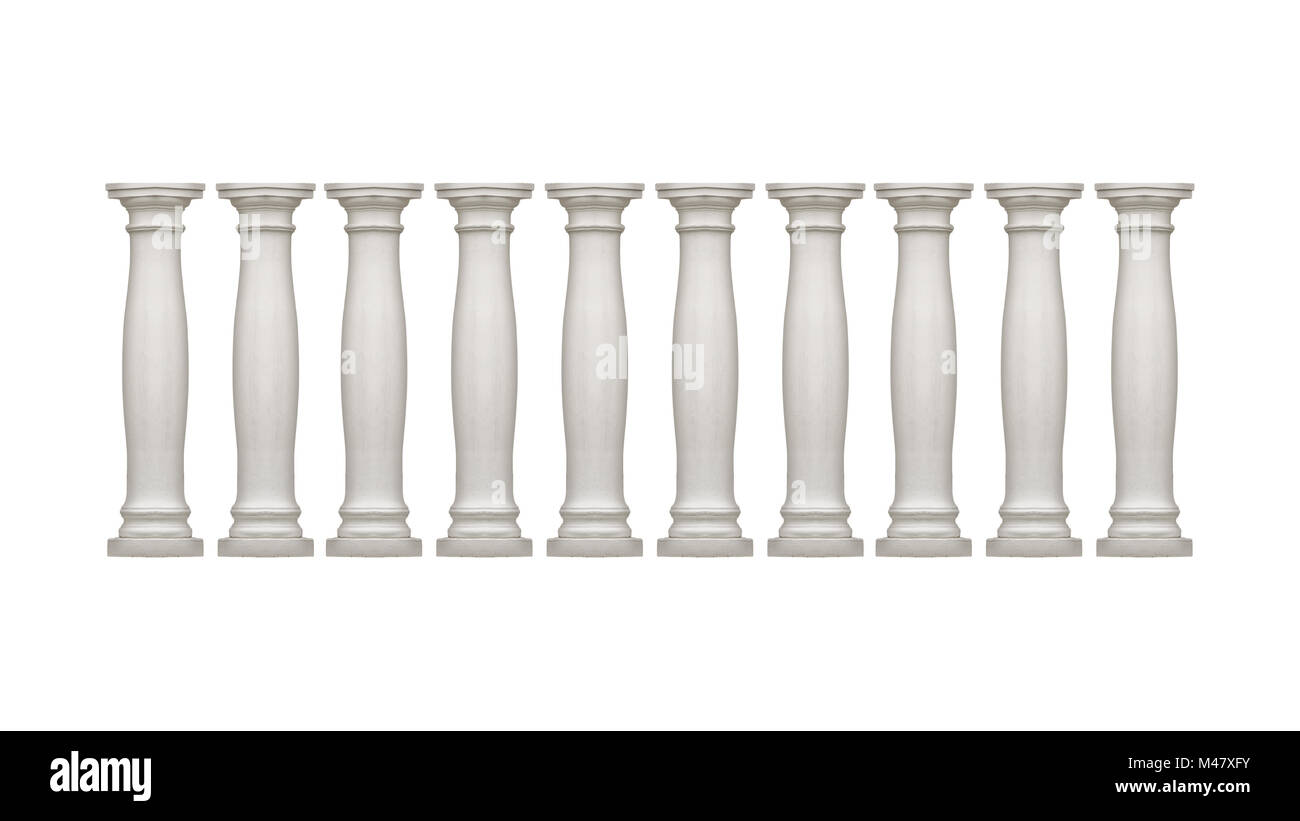 Neoclassical columns pillars Cut Out Stock Images & Pictures - Alamy