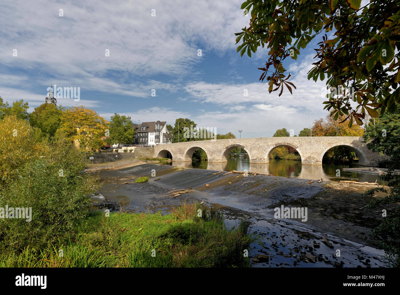 Wetzlar old bridge Stock Photo - Alamy