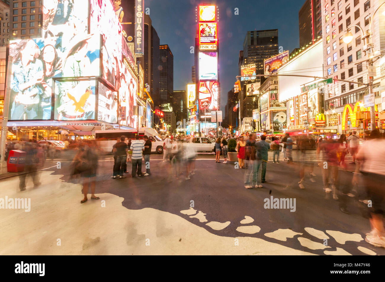 New York - SEPTEMBER 5, 2010: Times Square on September 5 in New Stock ...