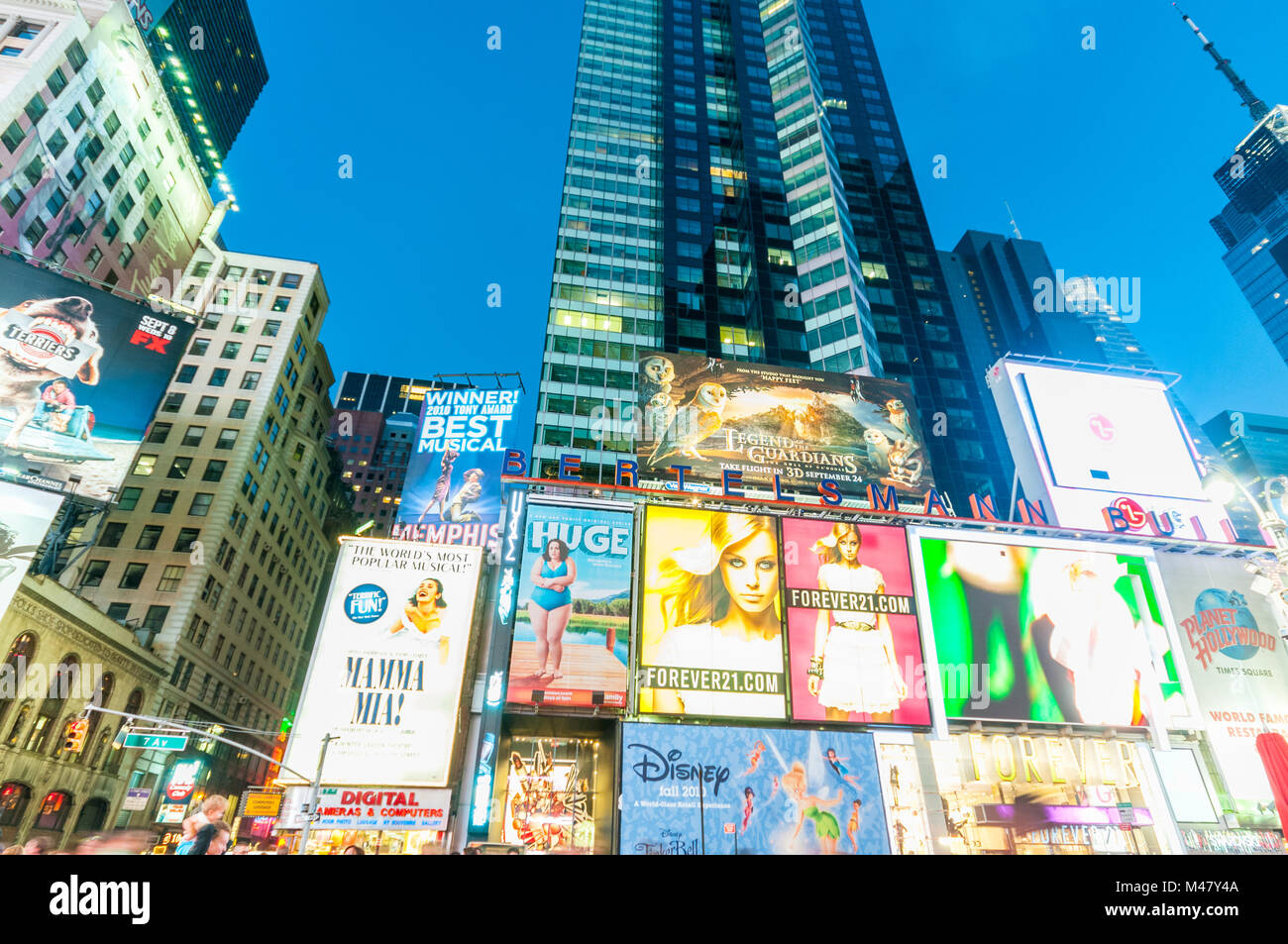 New York - SEPTEMBER 5, 2010: Times Square on September 5 in New Stock ...