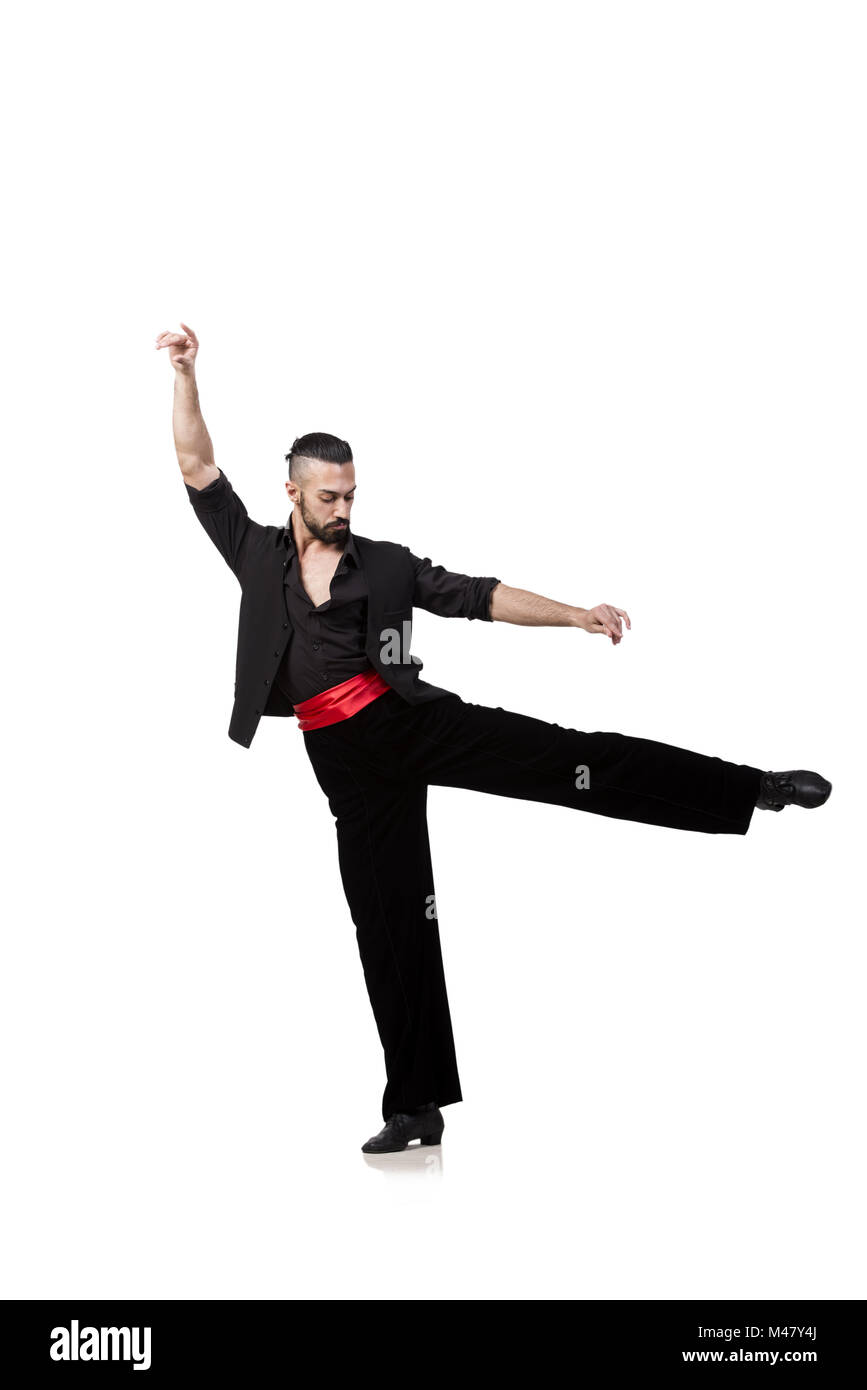 Male flamenco dancer man traditional Cut Out Stock Images & Pictures ...
