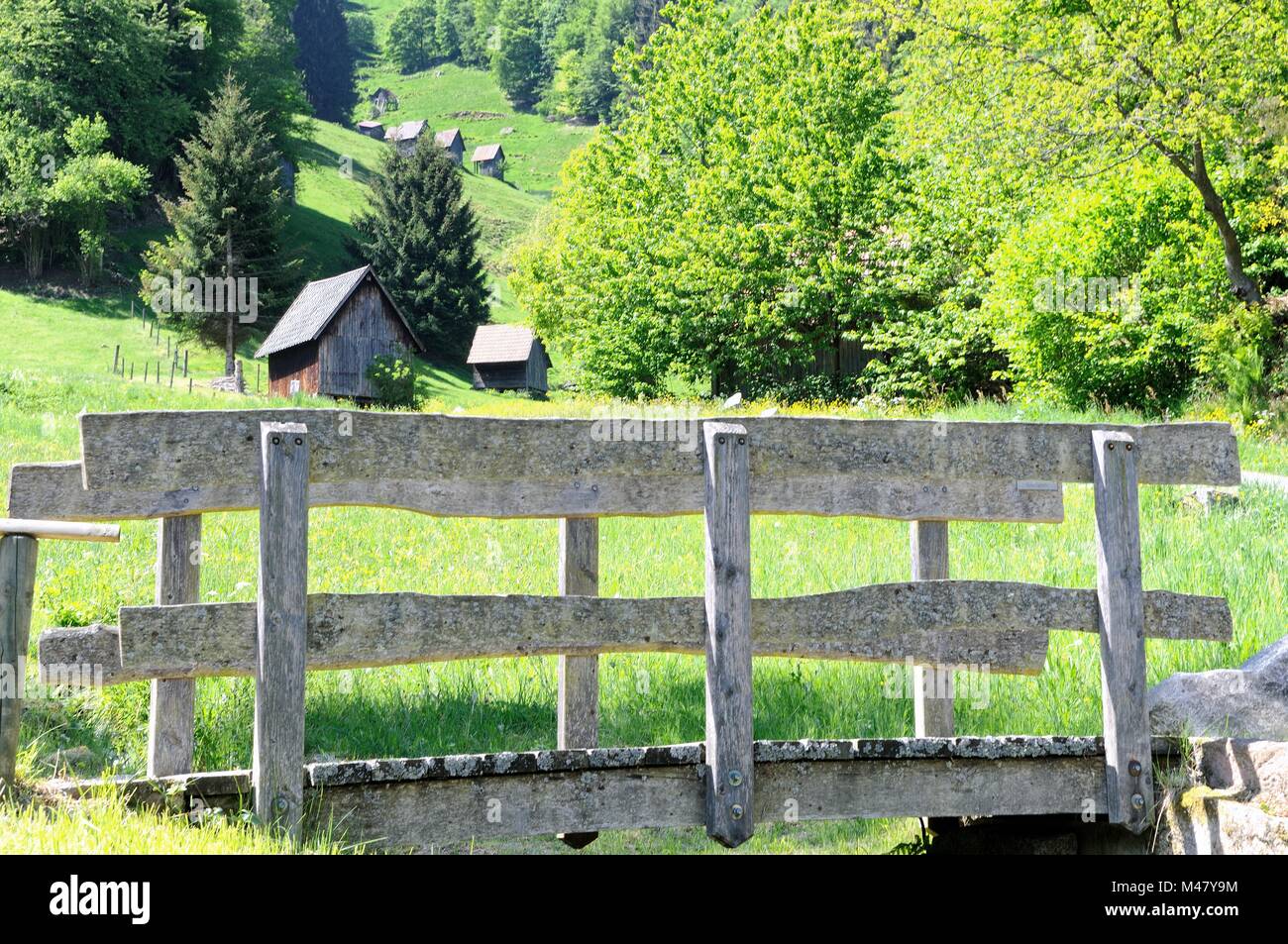 Black Forest Idyll Bermersbach Forbach Germany Stock Photo - Alamy
