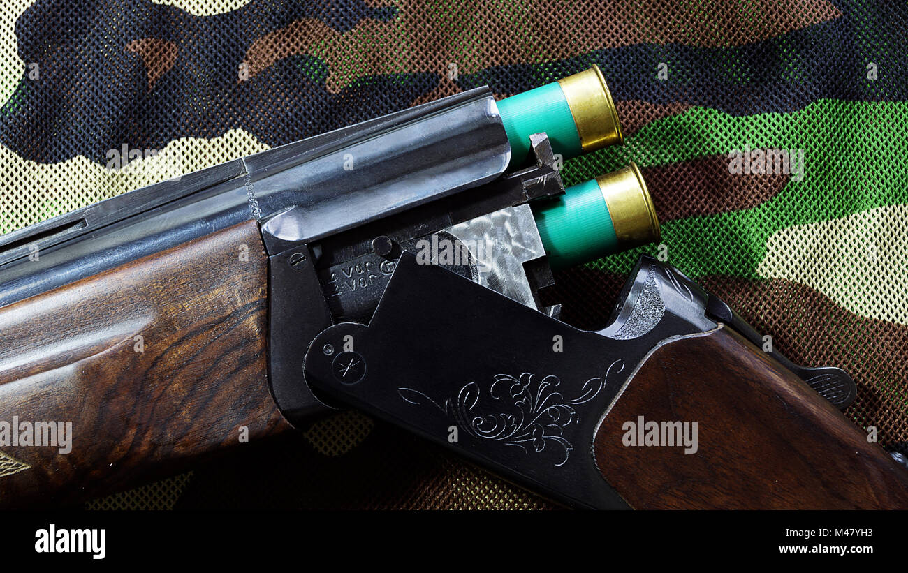 Double rifle hi-res stock photography and images - Alamy
