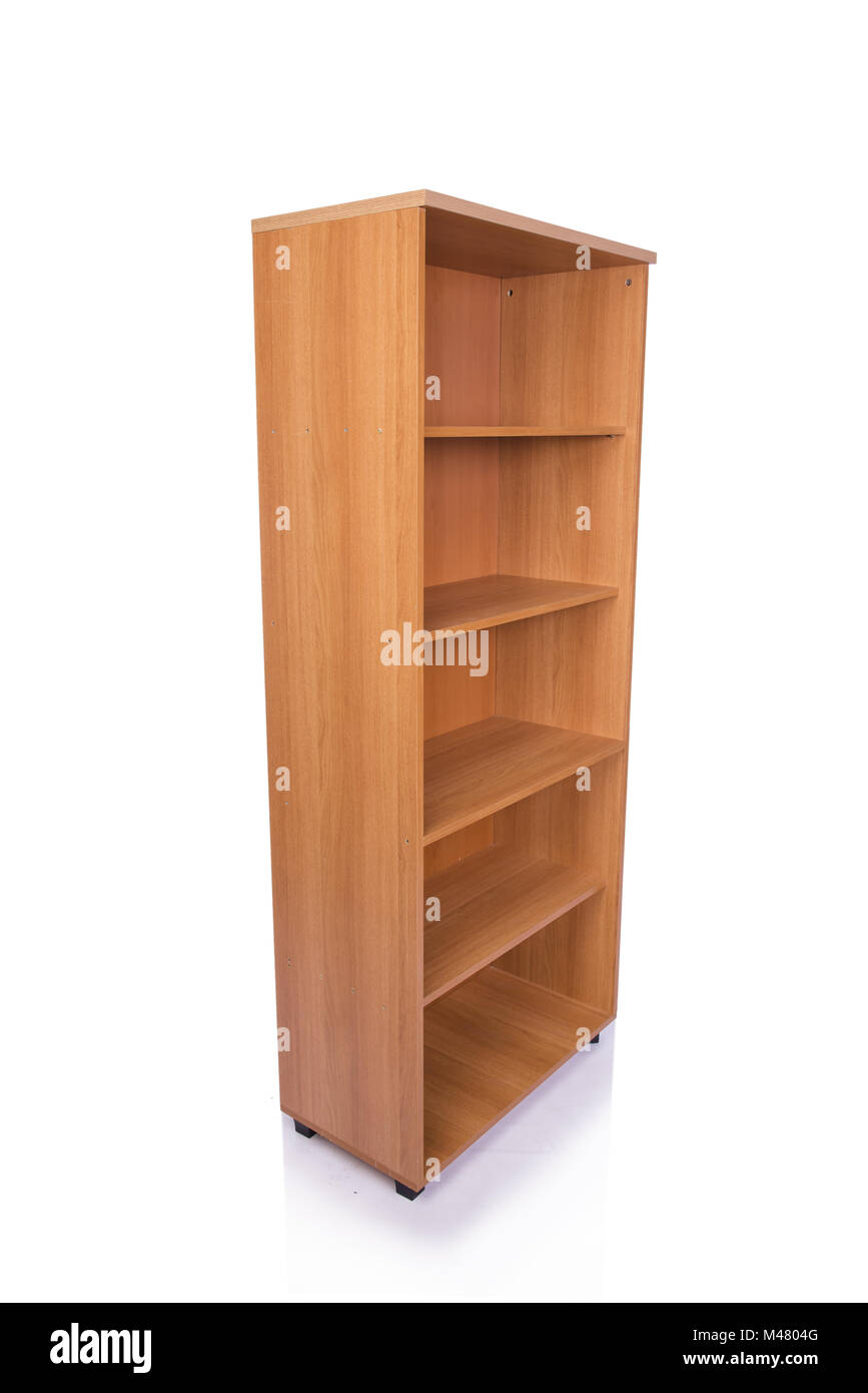 Office cabinet shelf isolated on white background Stock Photo - Alamy
