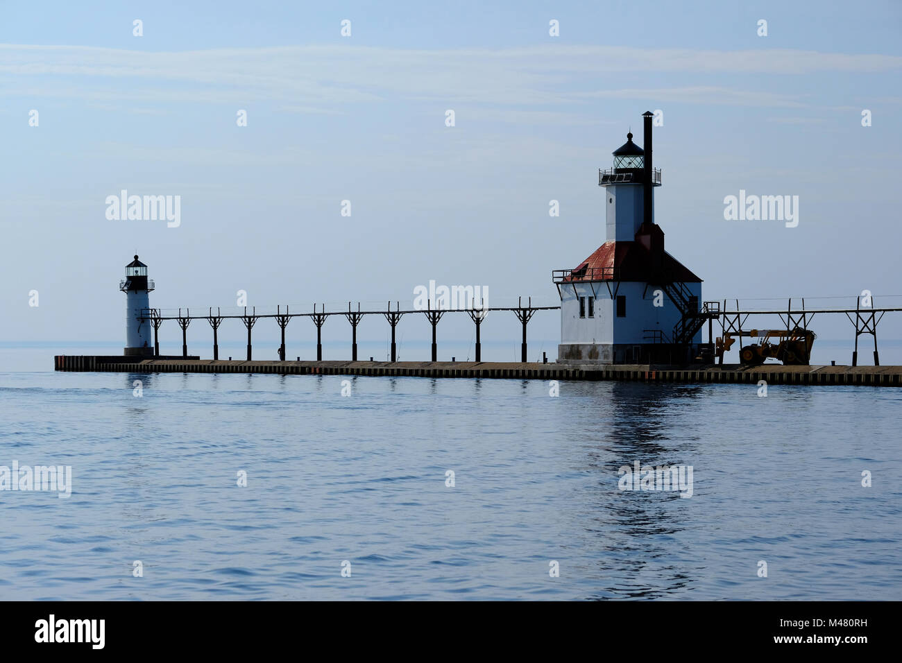 St joseph north pier outer light hi-res stock photography and images ...