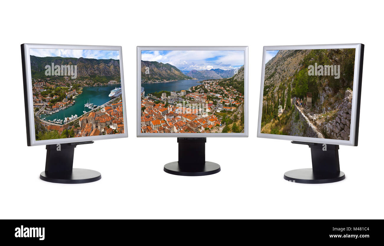 Kotor fort Cut Out Stock Images & Pictures - Alamy