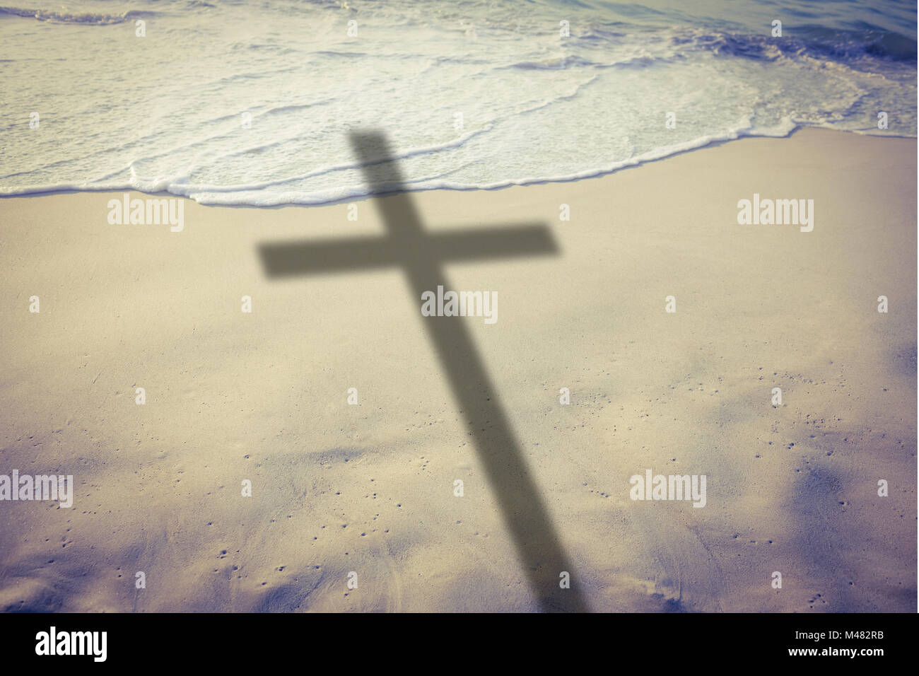 Composite image of cross Stock Photo - Alamy