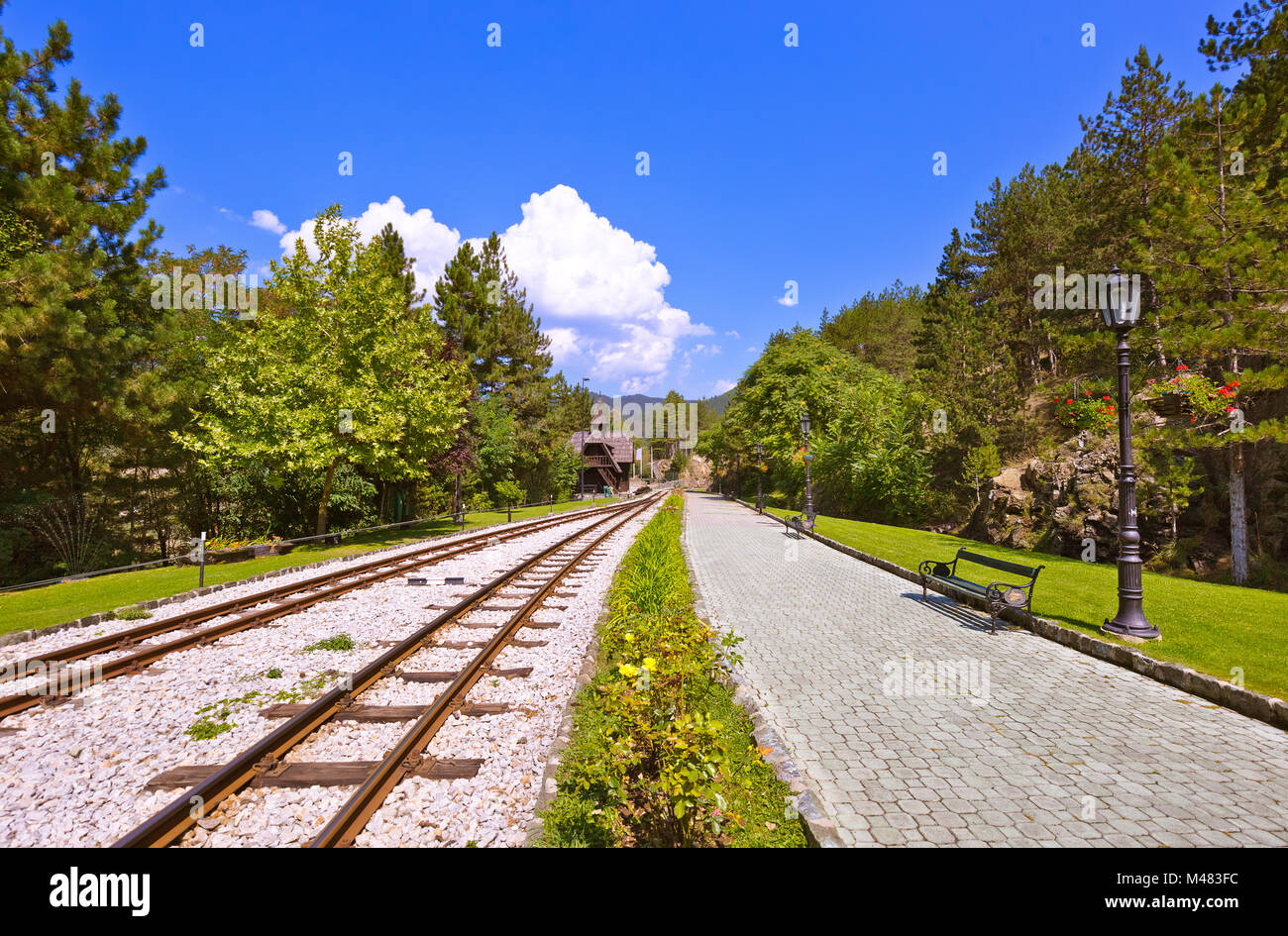 Journey in Sarganska Osmica (Shargan eight) - Serbia Stock Photo - Alamy