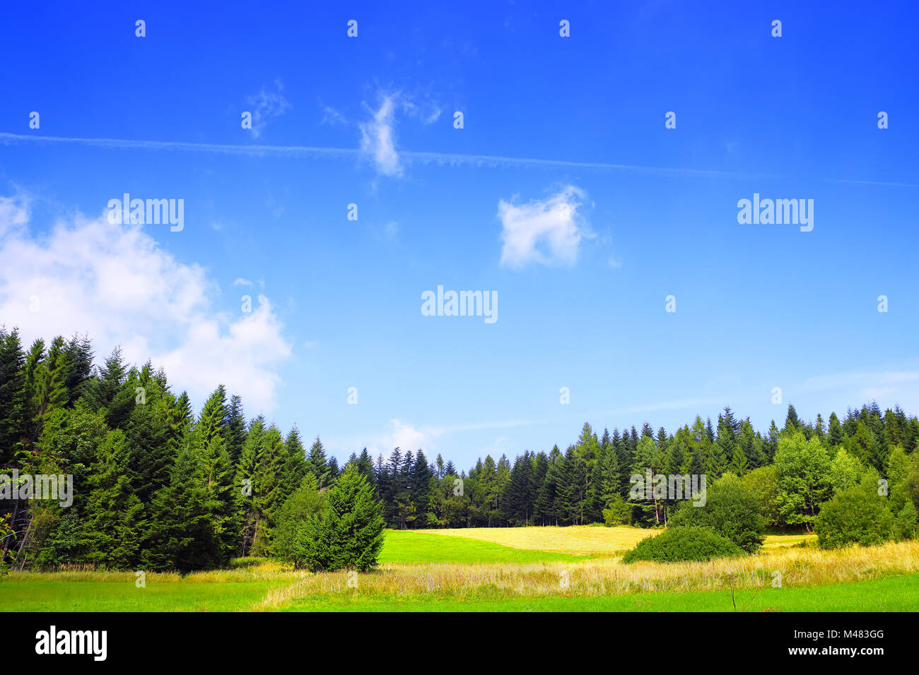 Rural landscape on spring hi-res stock photography and images - Alamy