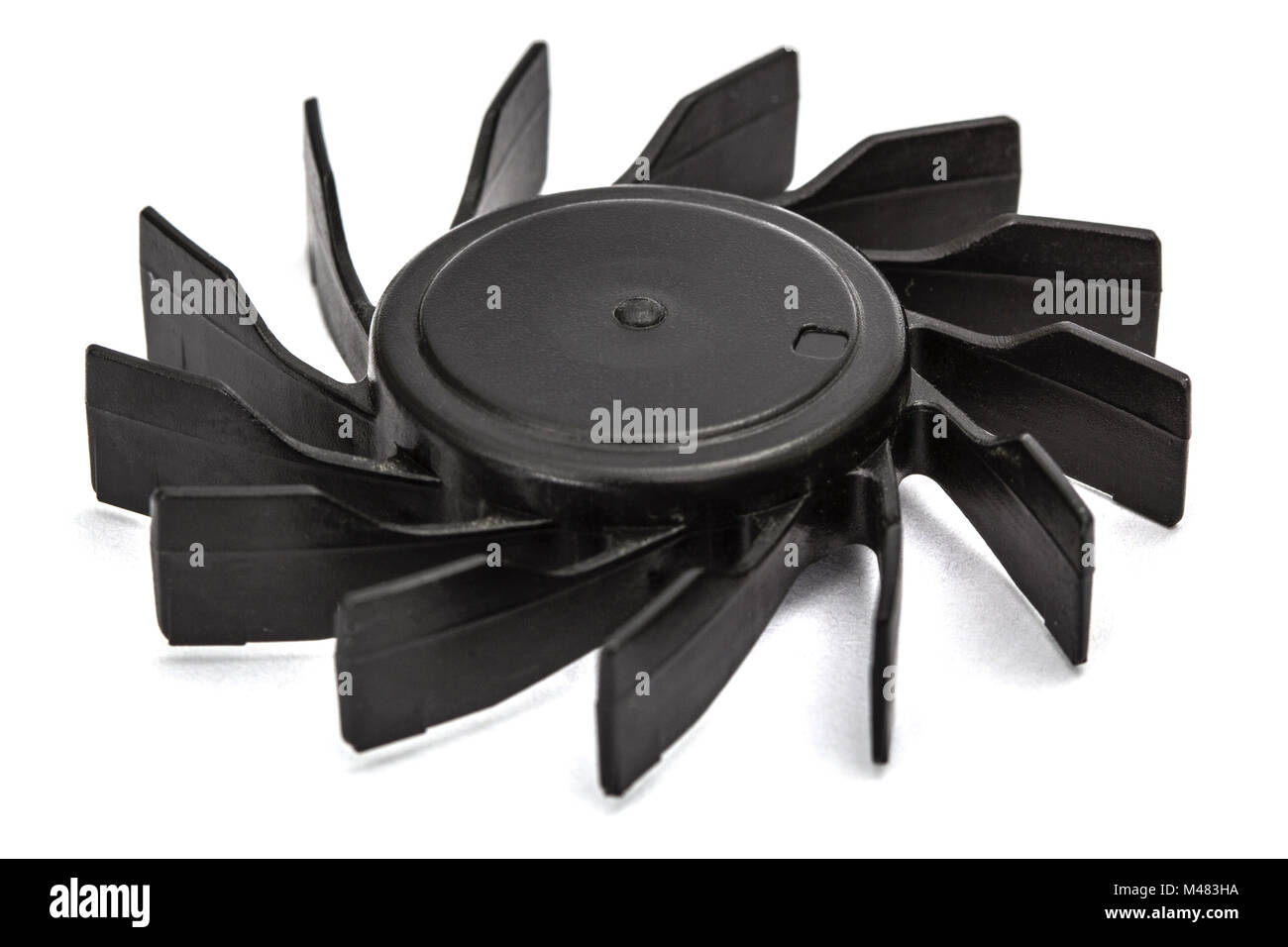 Propellers of fan, isolated on white background Stock Photo - Alamy