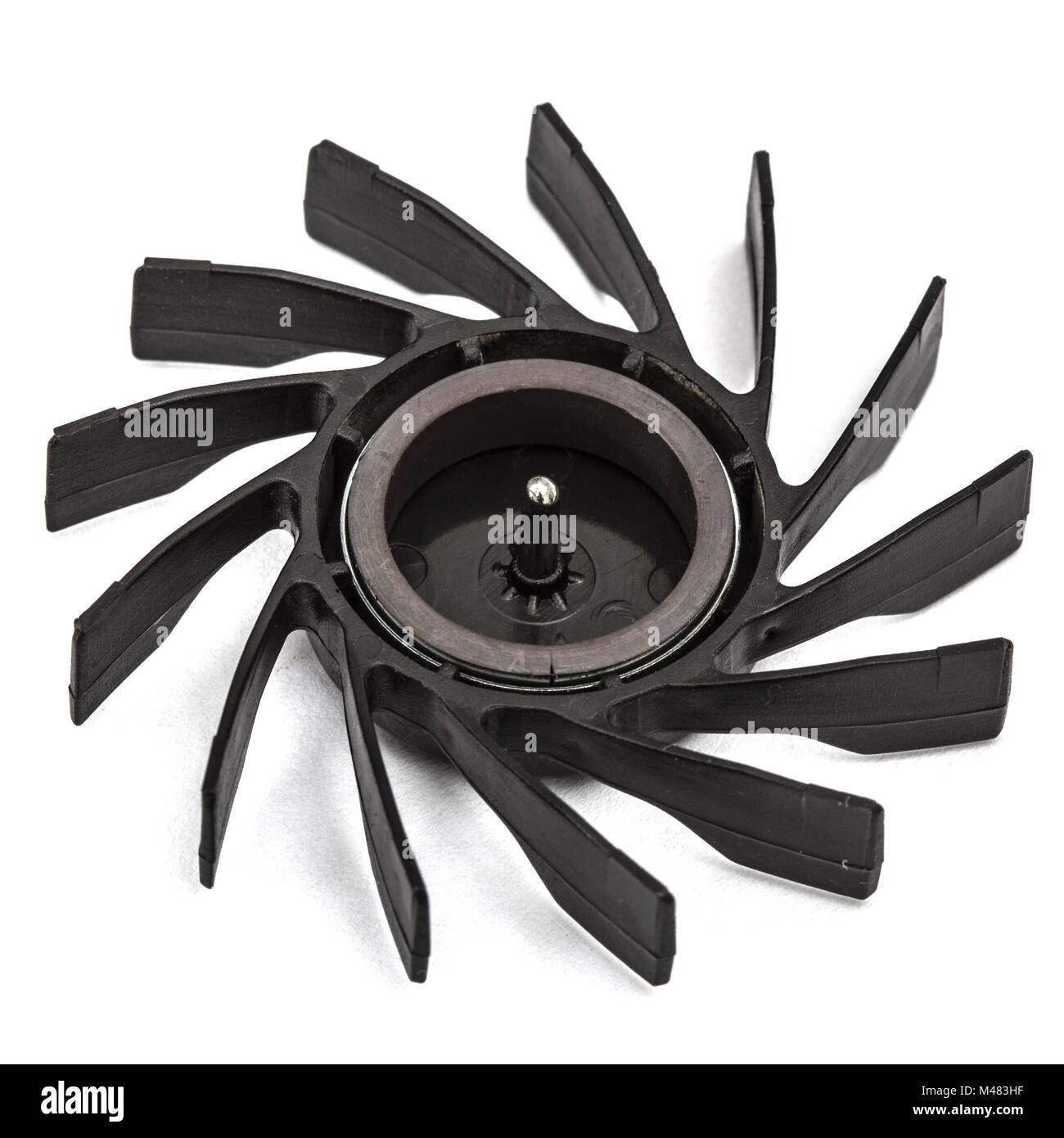 Propellers of fan, isolated on white background Stock Photo - Alamy