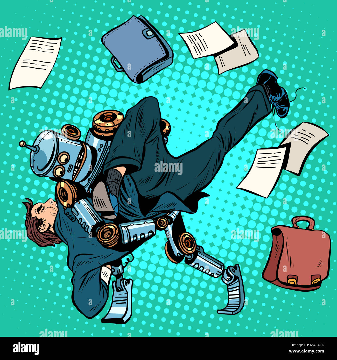 Fighting robots hi-res stock photography and images - Alamy