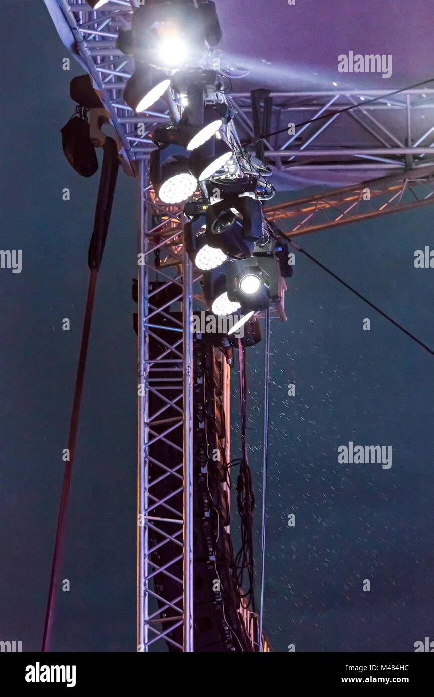 stage lighting equipment Stock Photo - Alamy
