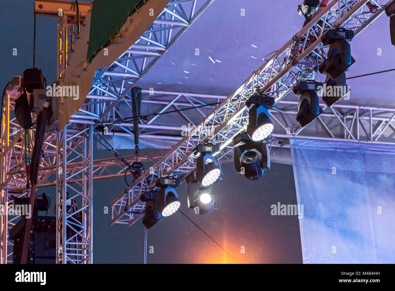 Outdoor Concert Lighting Rigs