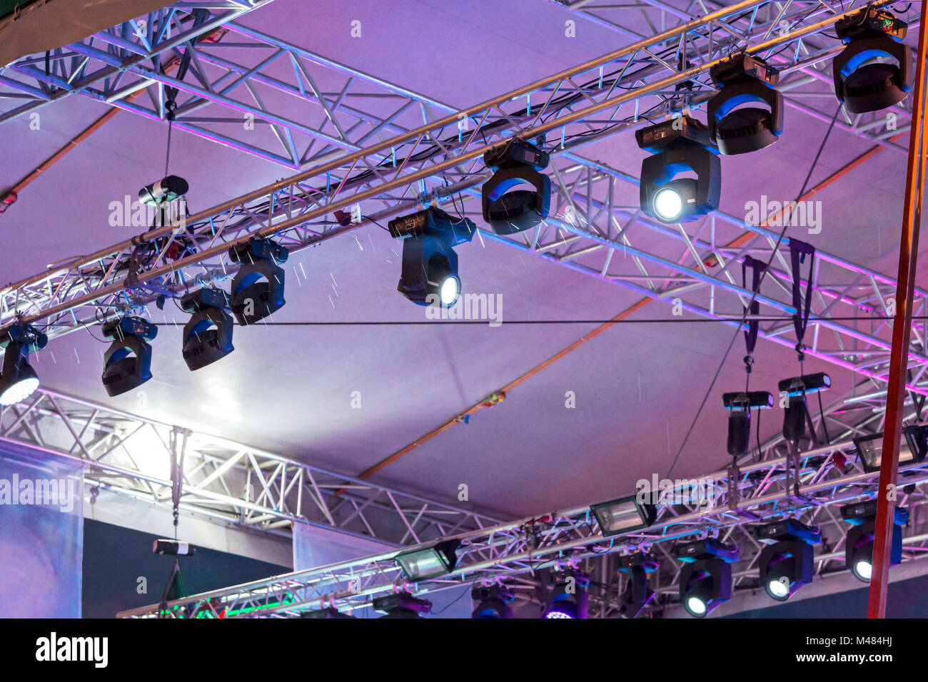 professional stage light equipment Stock Photo - Alamy