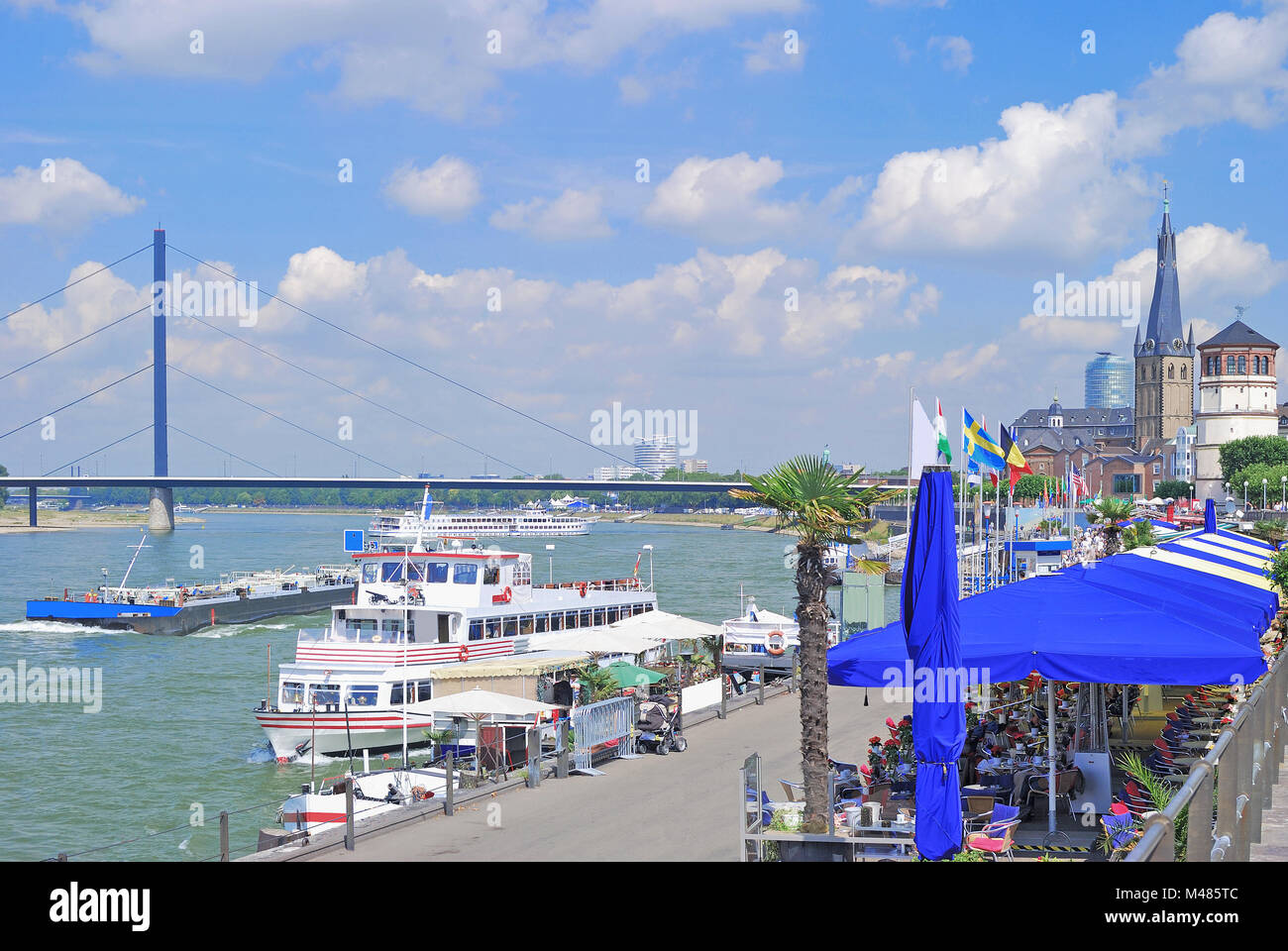 The rhine promenade and rhine river hi-res stock photography and images ...