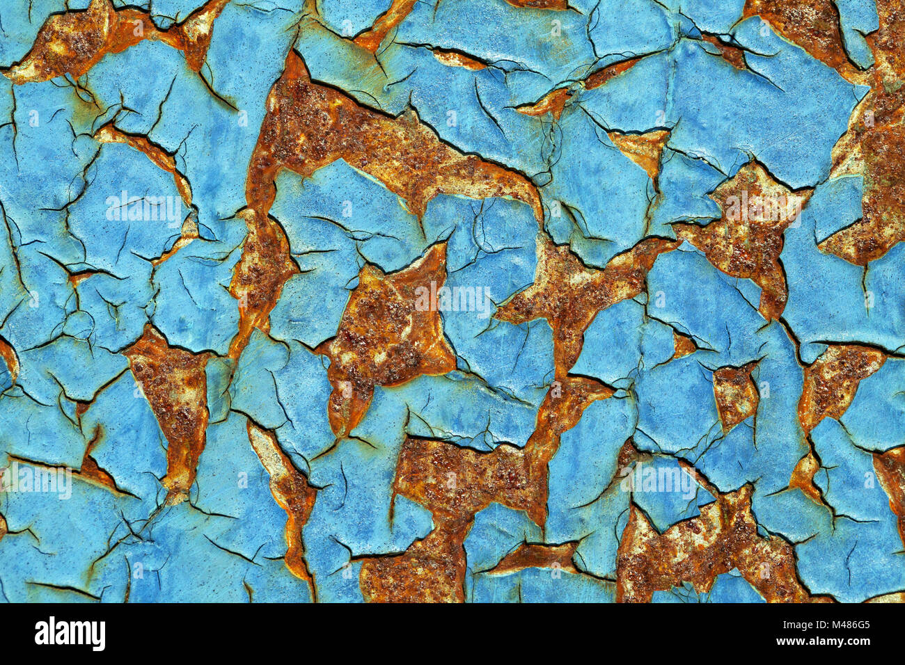 Rust and paint texture Stock Photo - Alamy