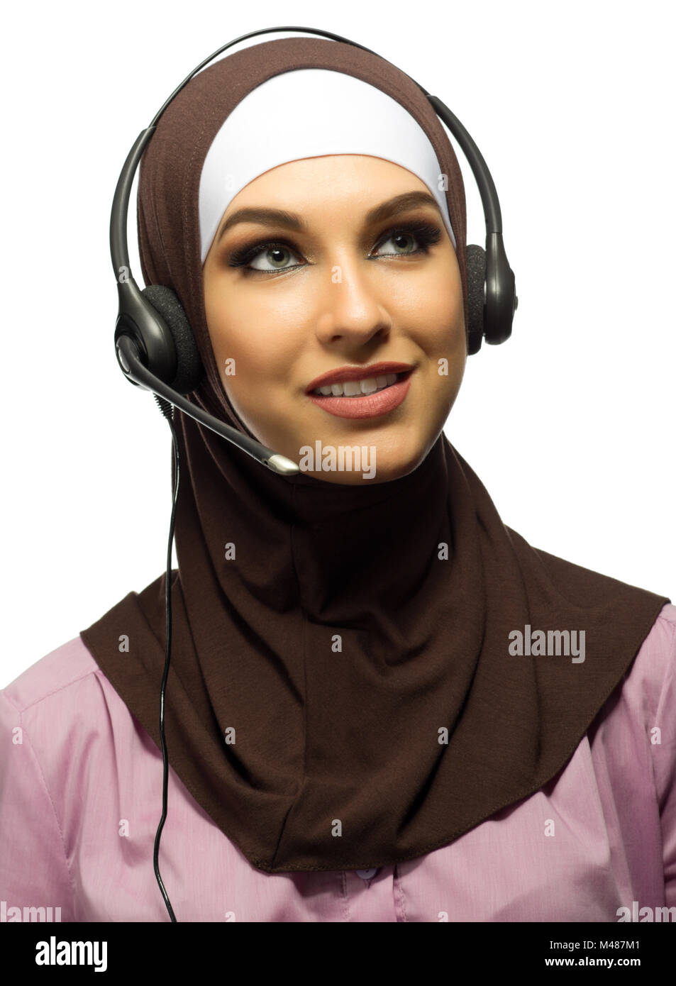 Worker call center hi-res stock photography and images - Alamy