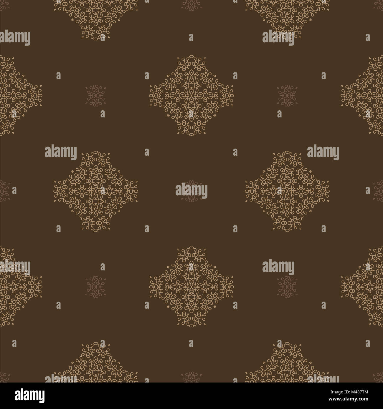 Seamless Texture on Brown. Element for Design Stock Photo - Alamy