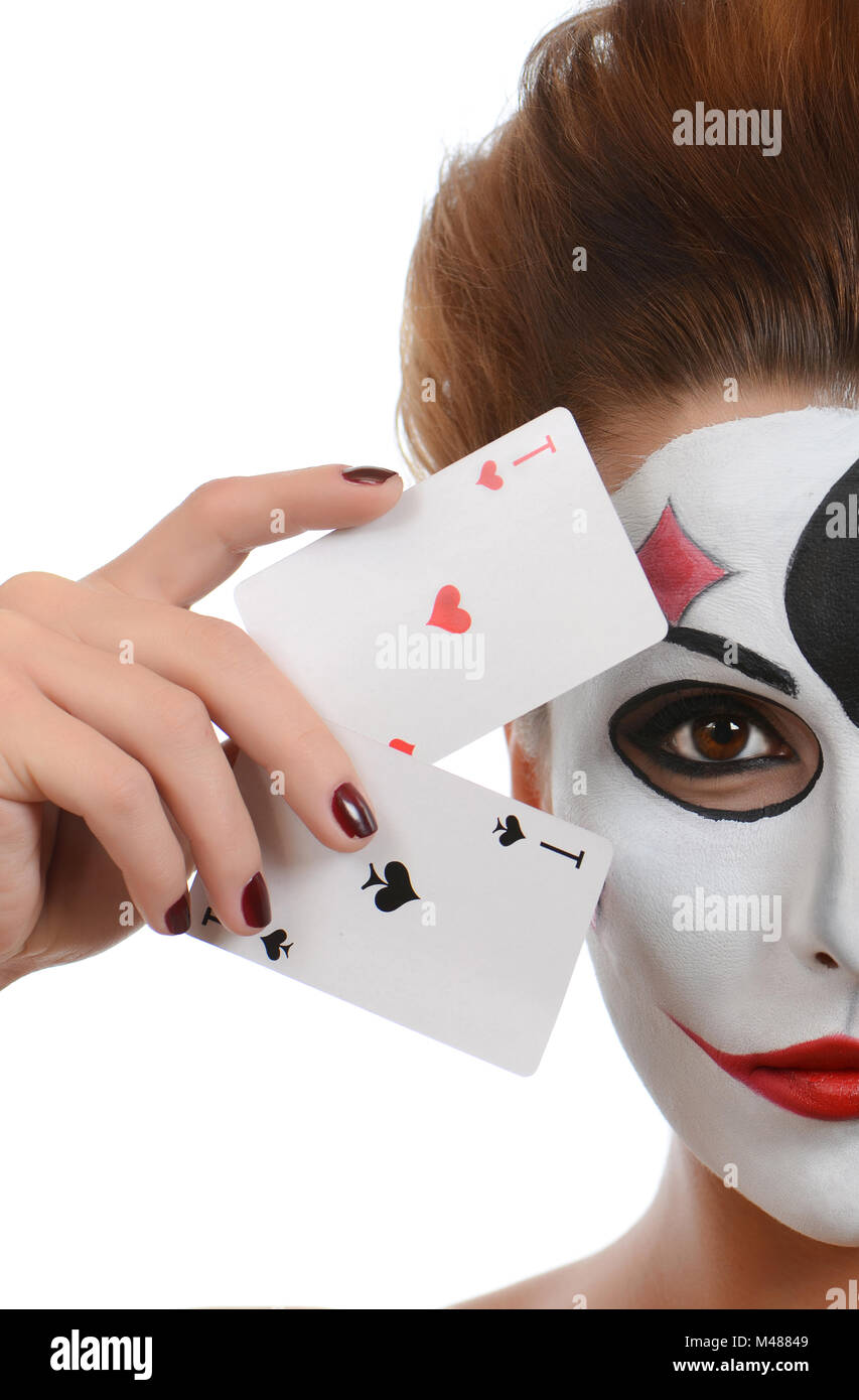 Joker girl hi-res stock photography and images - Alamy