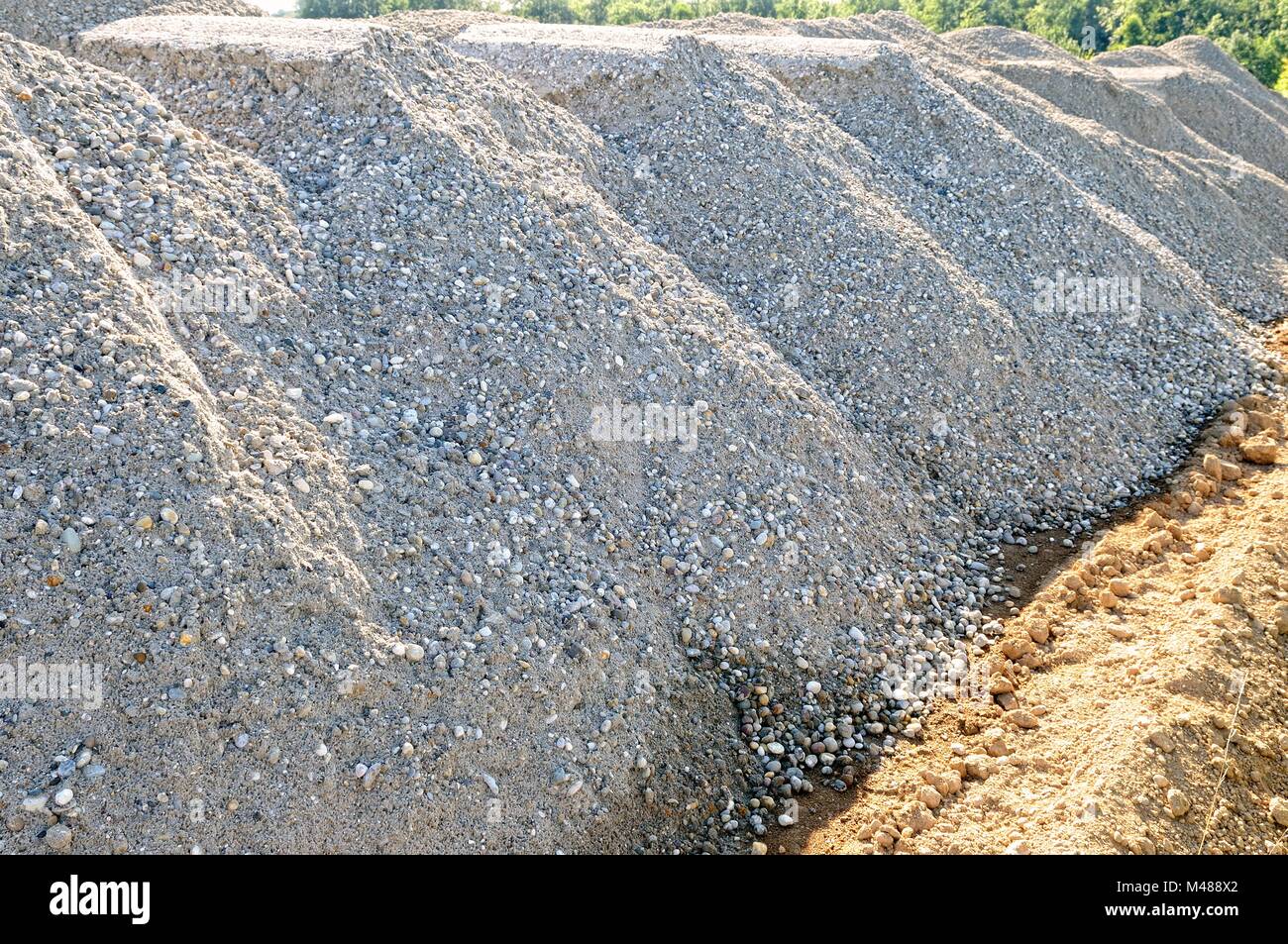Stored construction recycling material hi-res stock photography and ...