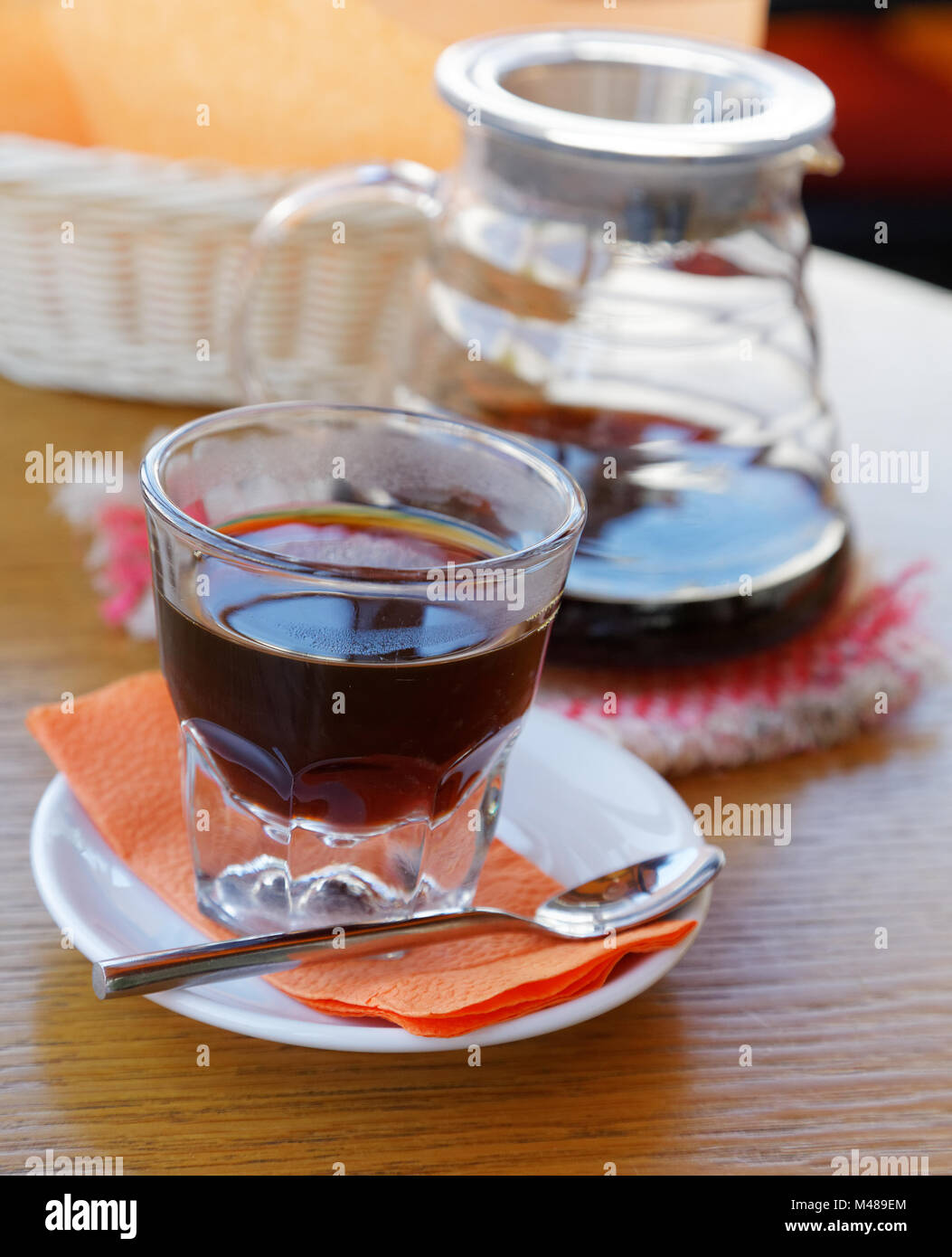 White cafeteria hi-res stock photography and images - Alamy
