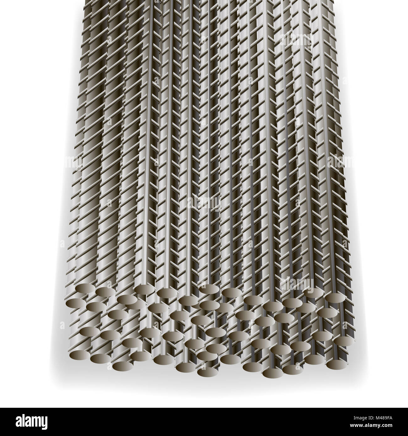 Metal smooth reinforcement hi-res stock photography and images - Alamy