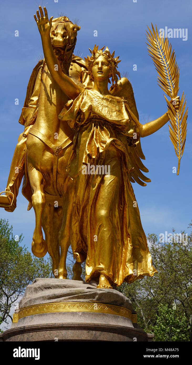 General sherman statue in new york hi-res stock photography and images ...