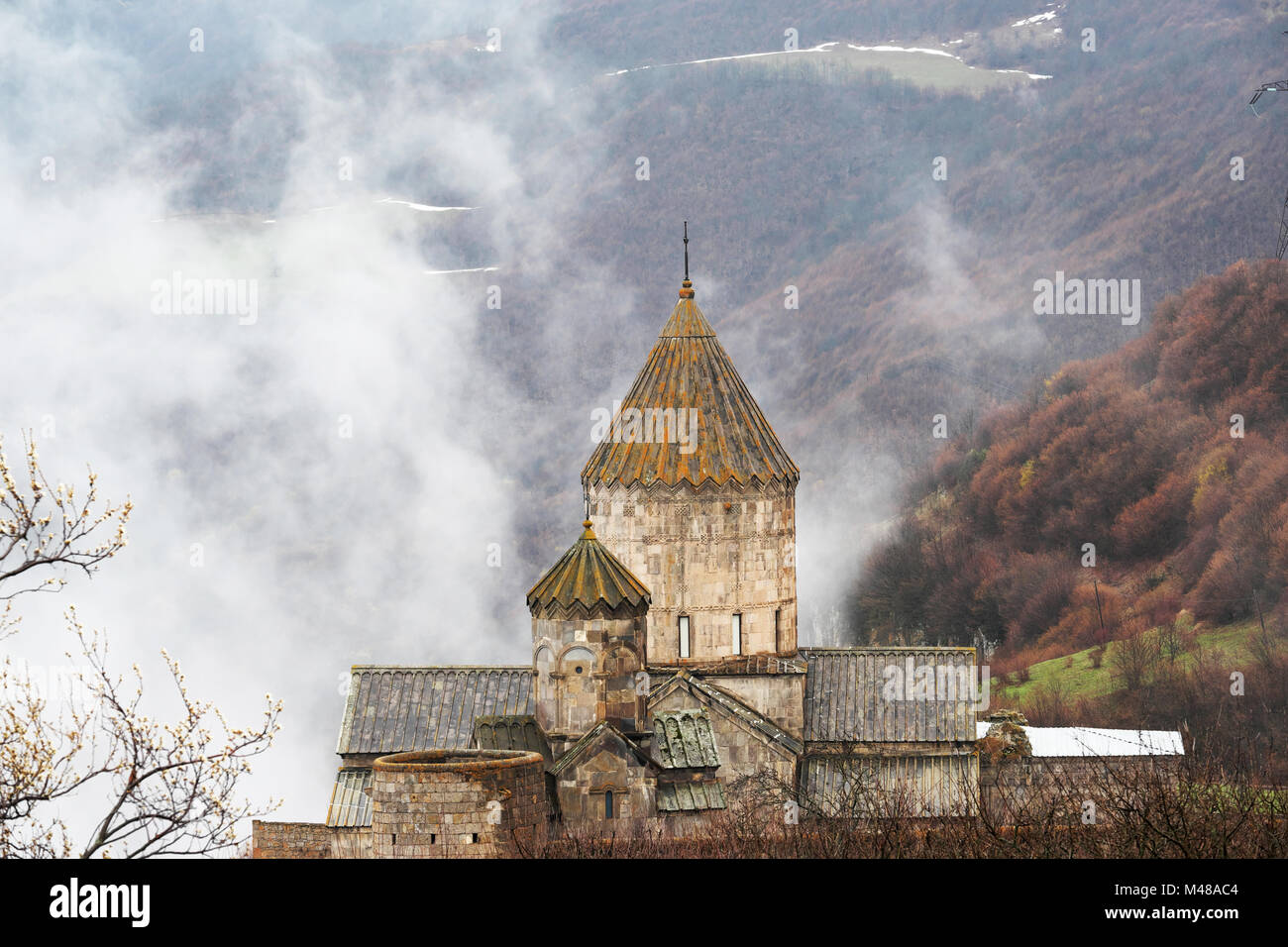 Ancient monastery Tatev in Armenia Stock Photo - Alamy