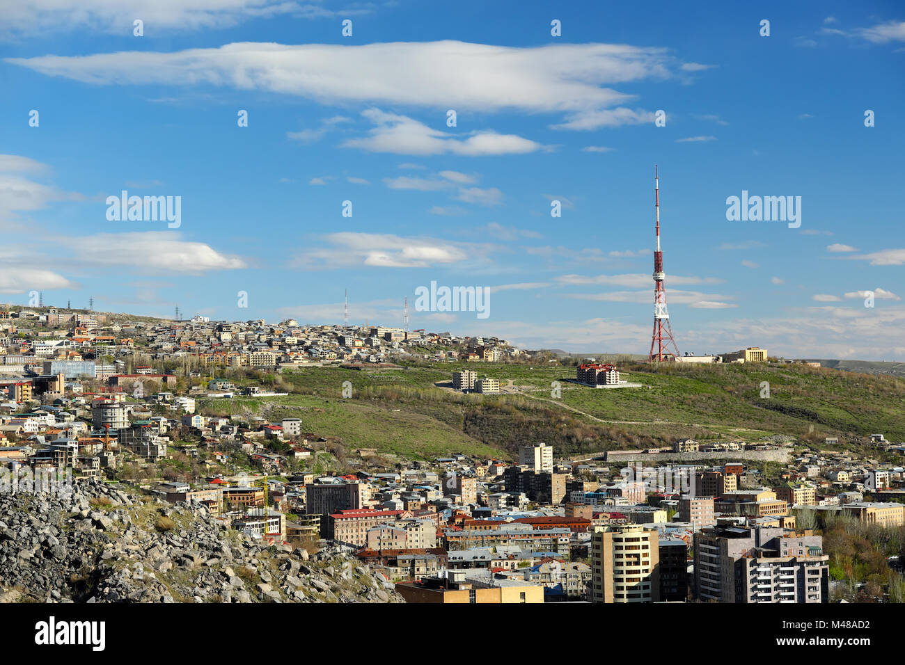 City view of Yerevan Stock Photo - Alamy