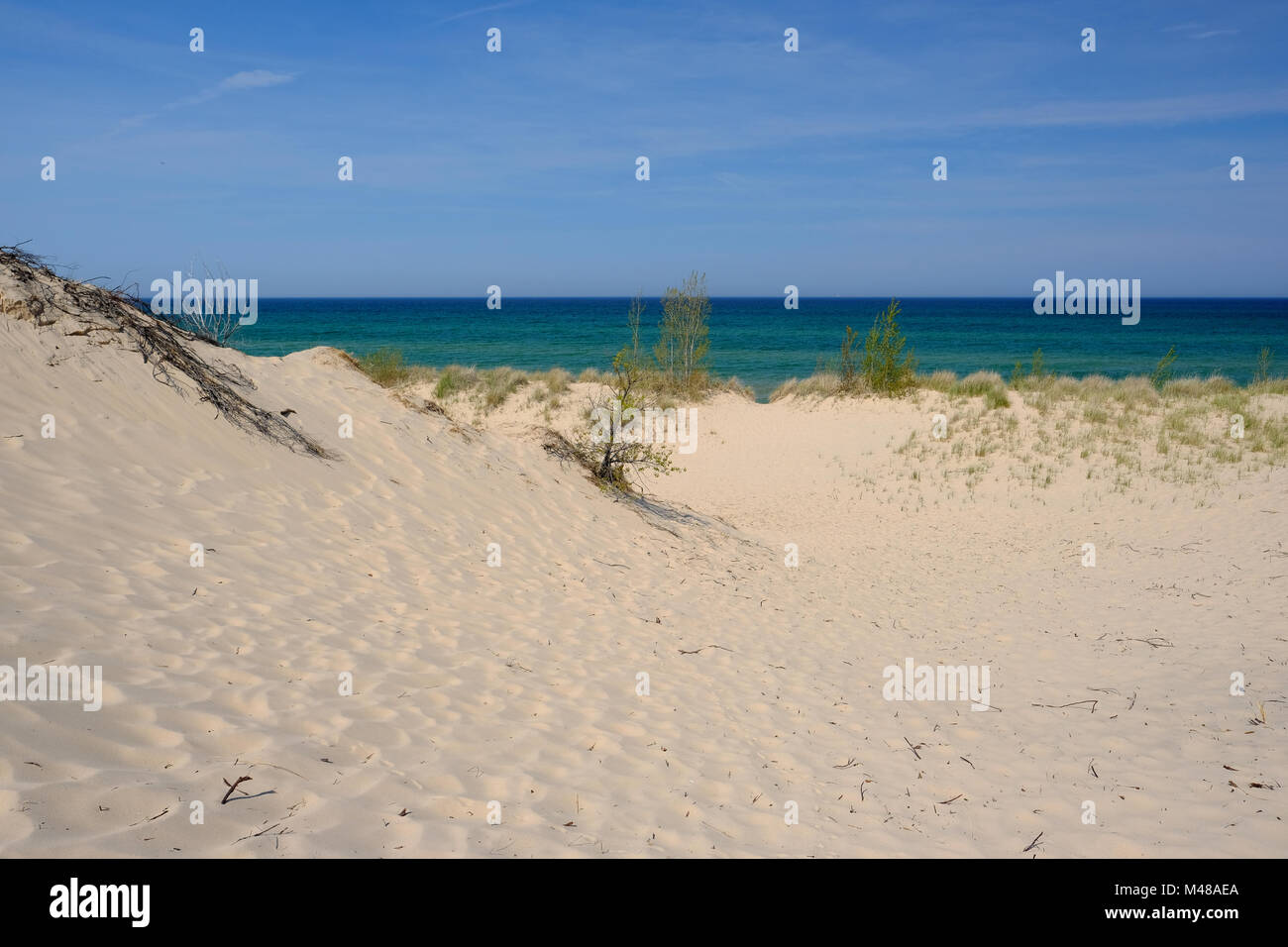 Little Sable Point Dunes Stock Photo - Alamy