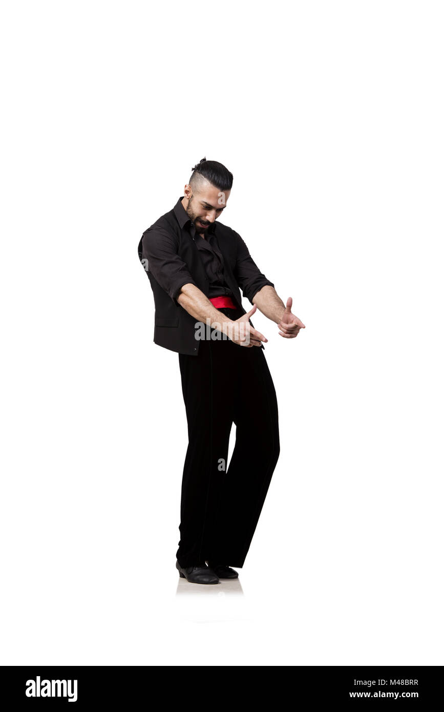 Male flamenco dancer man traditional Cut Out Stock Images & Pictures ...