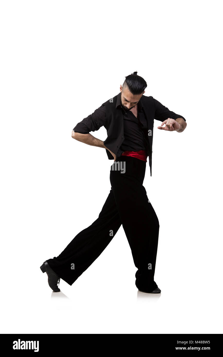 Male flamenco dancer man traditional Cut Out Stock Images & Pictures ...
