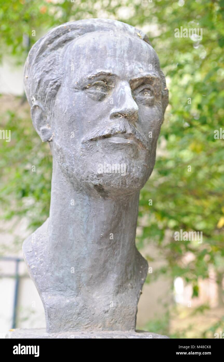 Bust of Otto Lilienthal in Anklam Baltic Sea Germany Stock Photo - Alamy