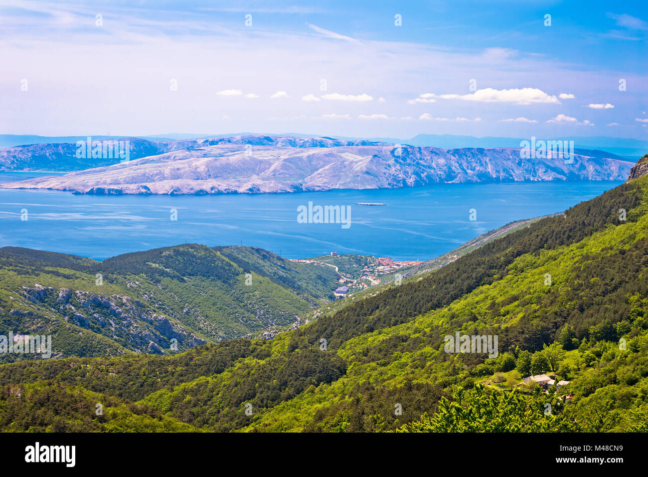 Velebit channel landscape view mountain hi-res stock photography and ...