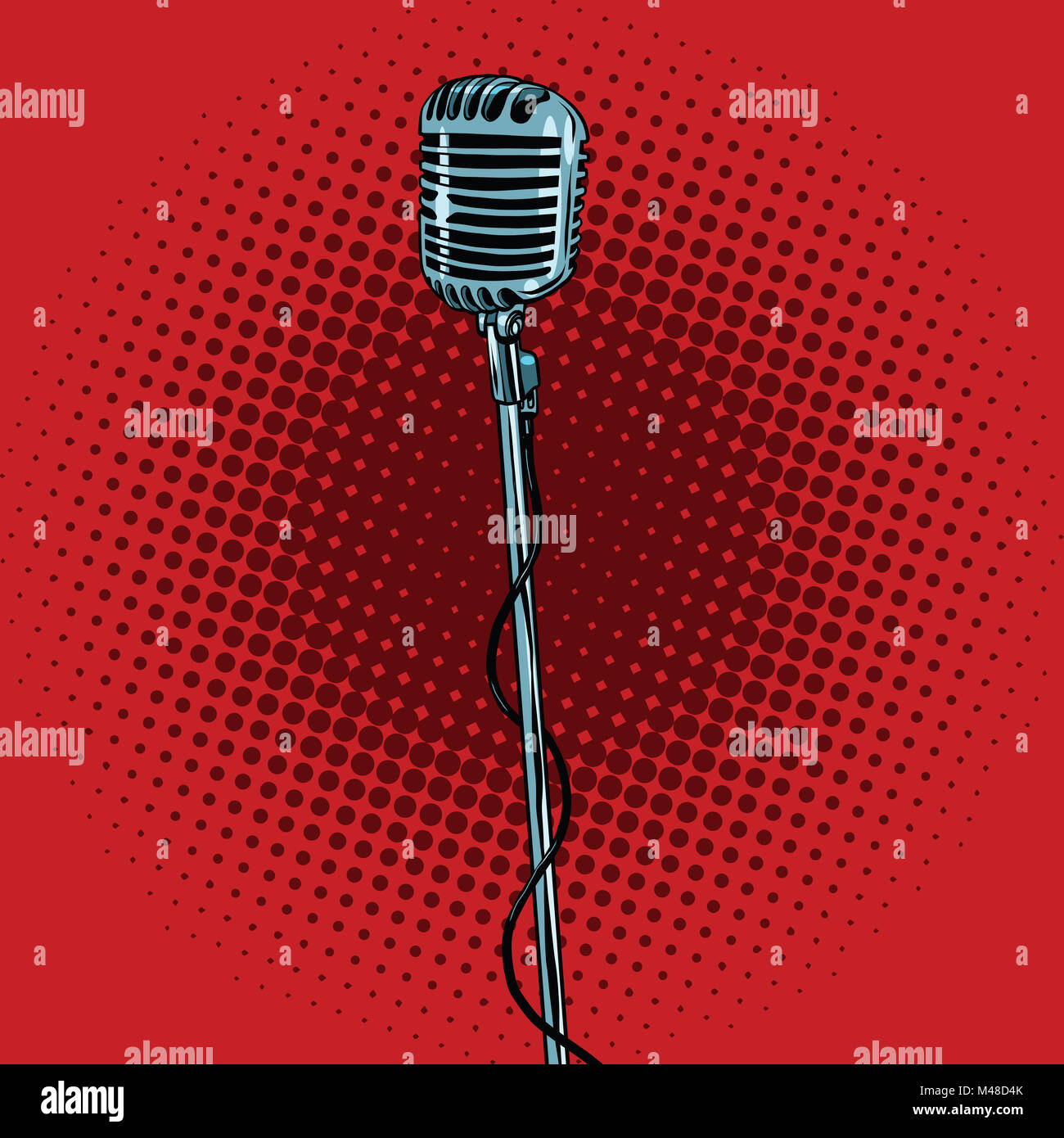 Retro comic stand hi-res stock photography and images - Alamy