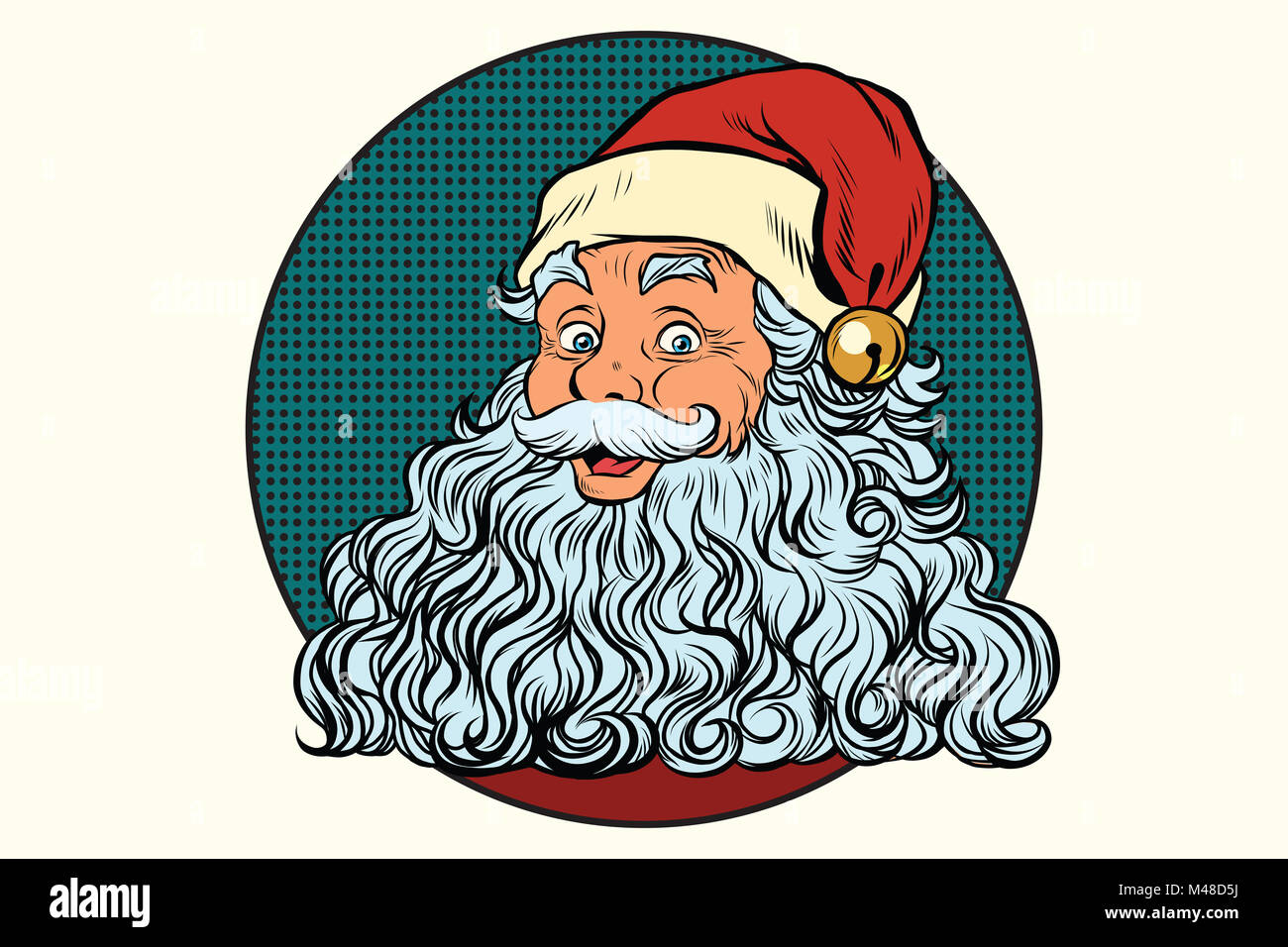 Santa beard hi-res stock photography and images - Alamy