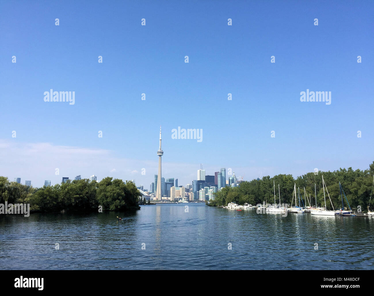 Toronto from the Sea Stock Photo - Alamy