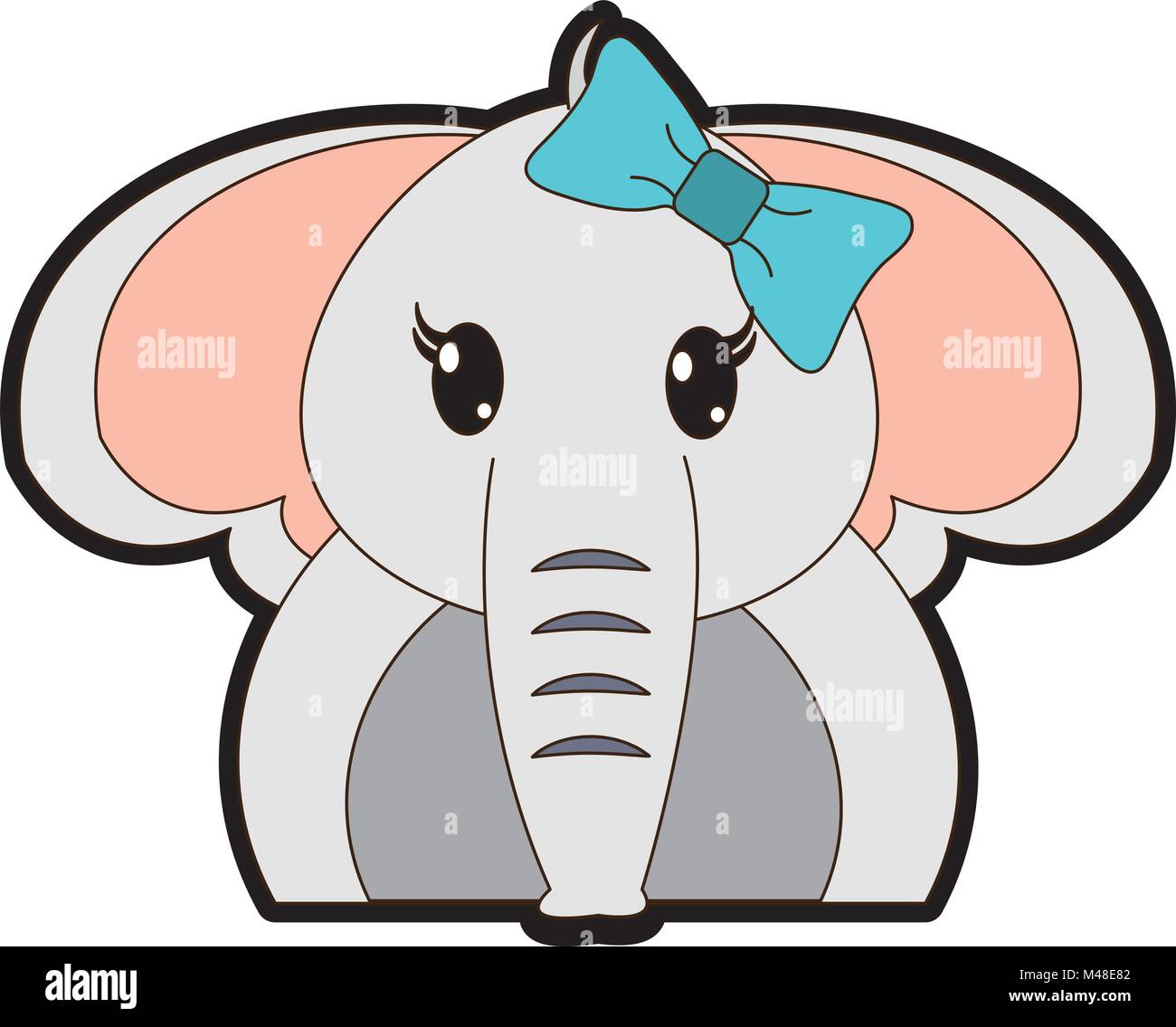 Full elephant Stock Vector Images - Alamy