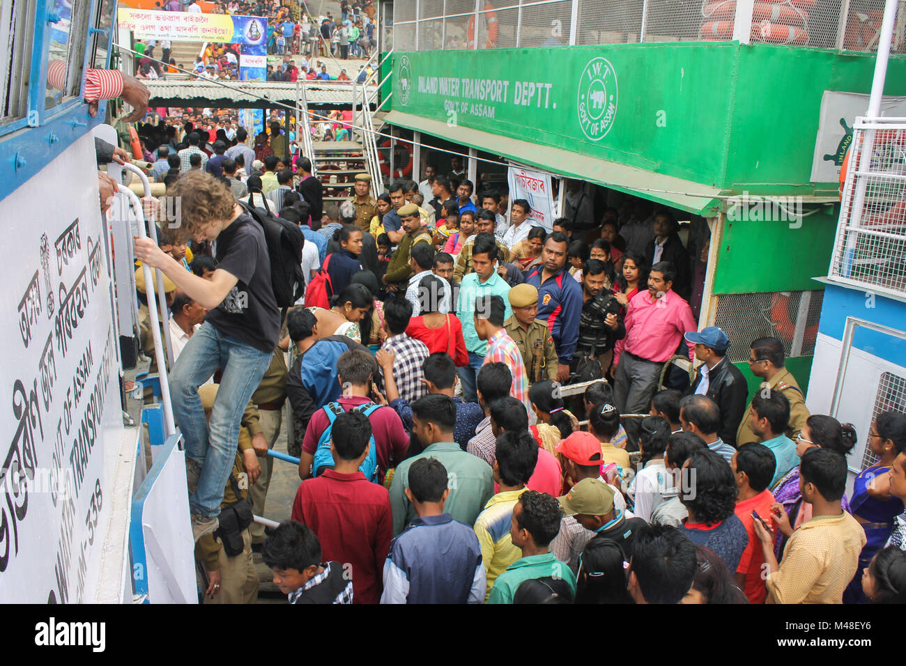 Umananda shiva temple hi-res stock photography and images - Alamy