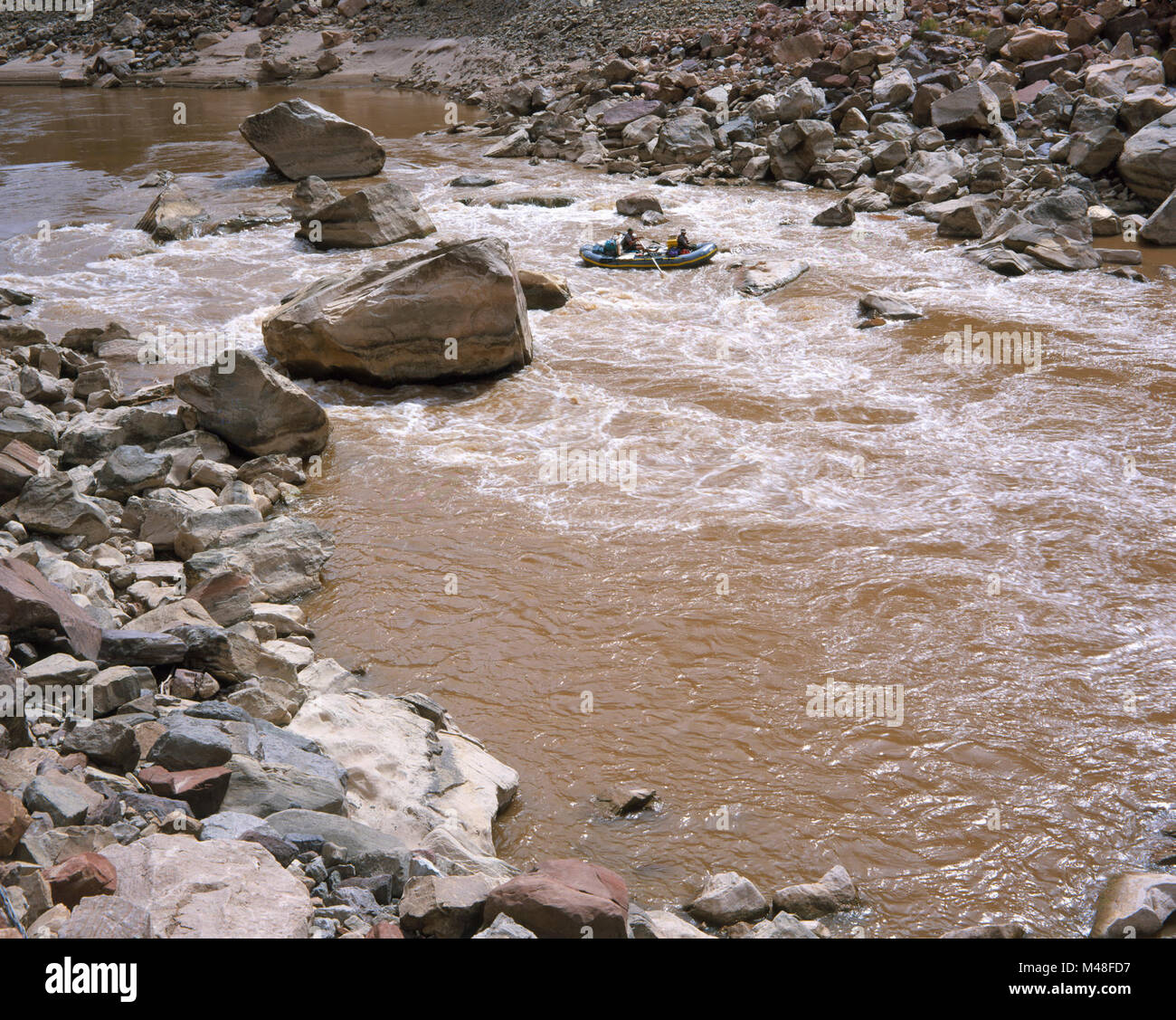 Running Big Drop Two at , cfs. Big Drop Two Stock Photo - Alamy
