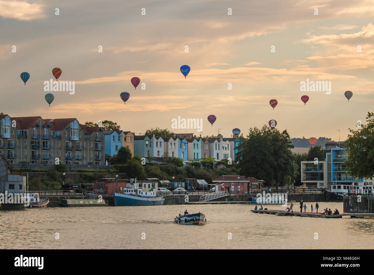 Bristol england bristol international balloon fiesta hot air balloons ...