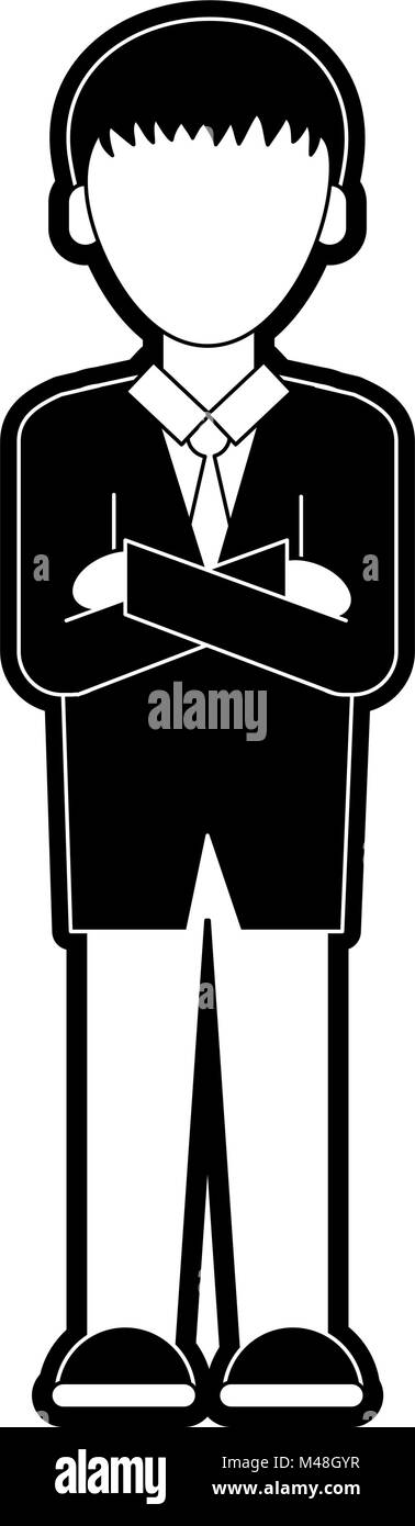 Businessman faceless profile Stock Vector Image & Art - Alamy