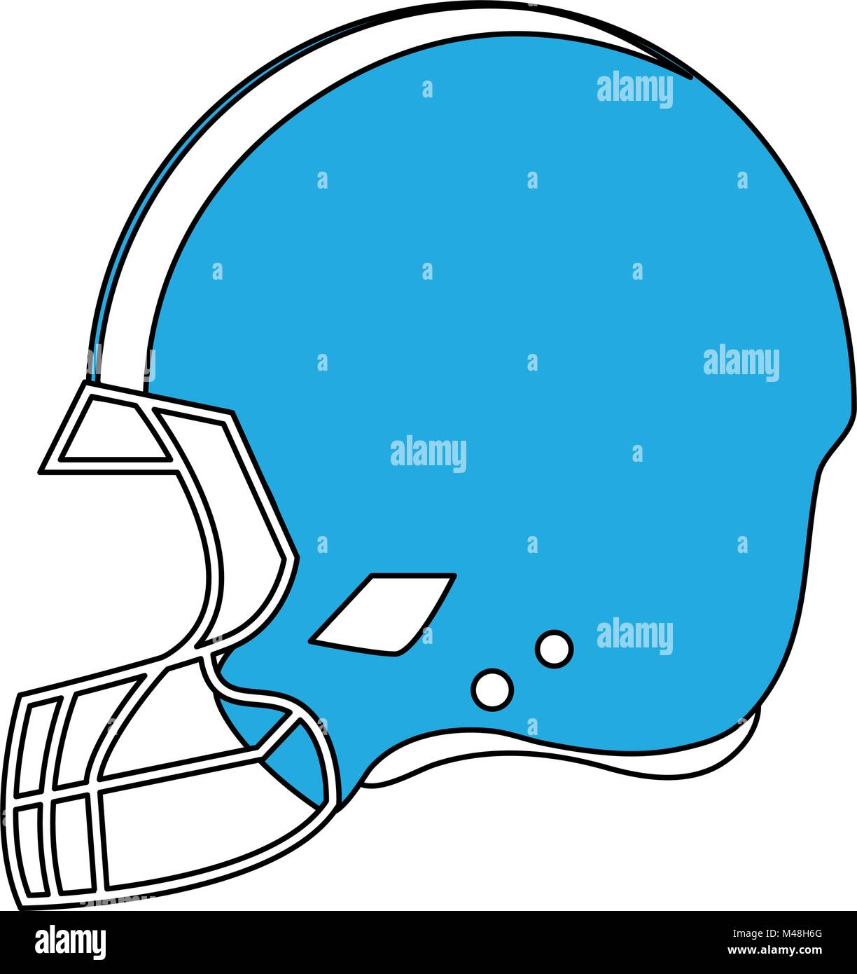 Helmet american football Stock Vector Image & Art - Alamy