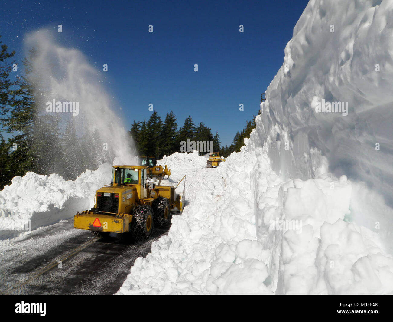 Rotary snow plow hi-res stock photography and images - Alamy