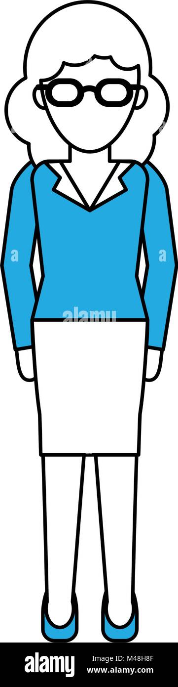 Woman faceless profile Stock Vector Image & Art - Alamy