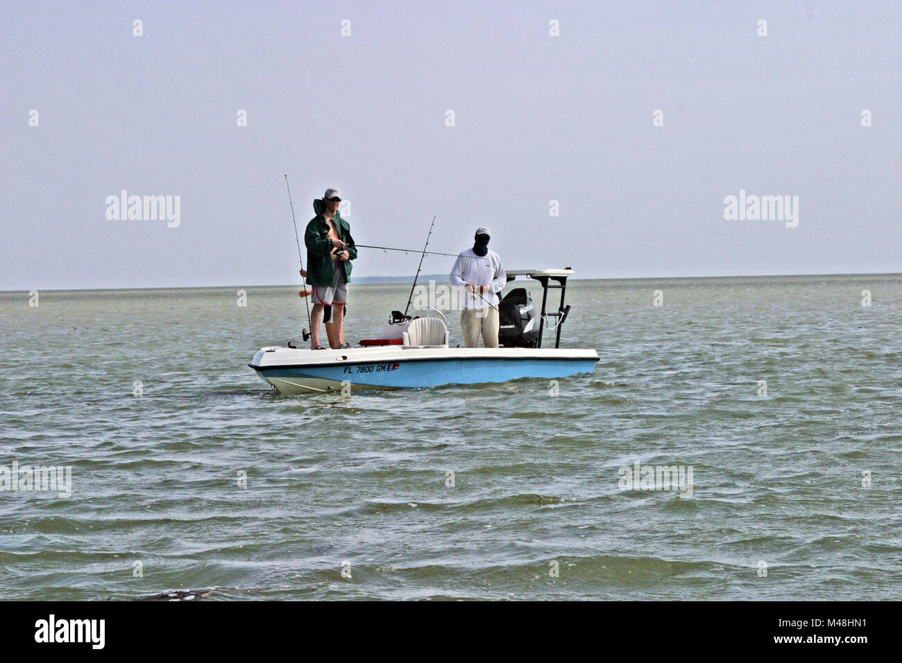 Florida Bay Fishing Stock Photo - Alamy