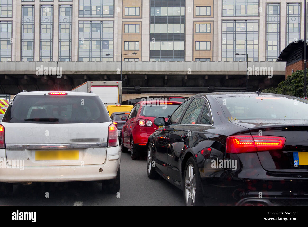 Road traffic jam uk pollution hi-res stock photography and images - Alamy