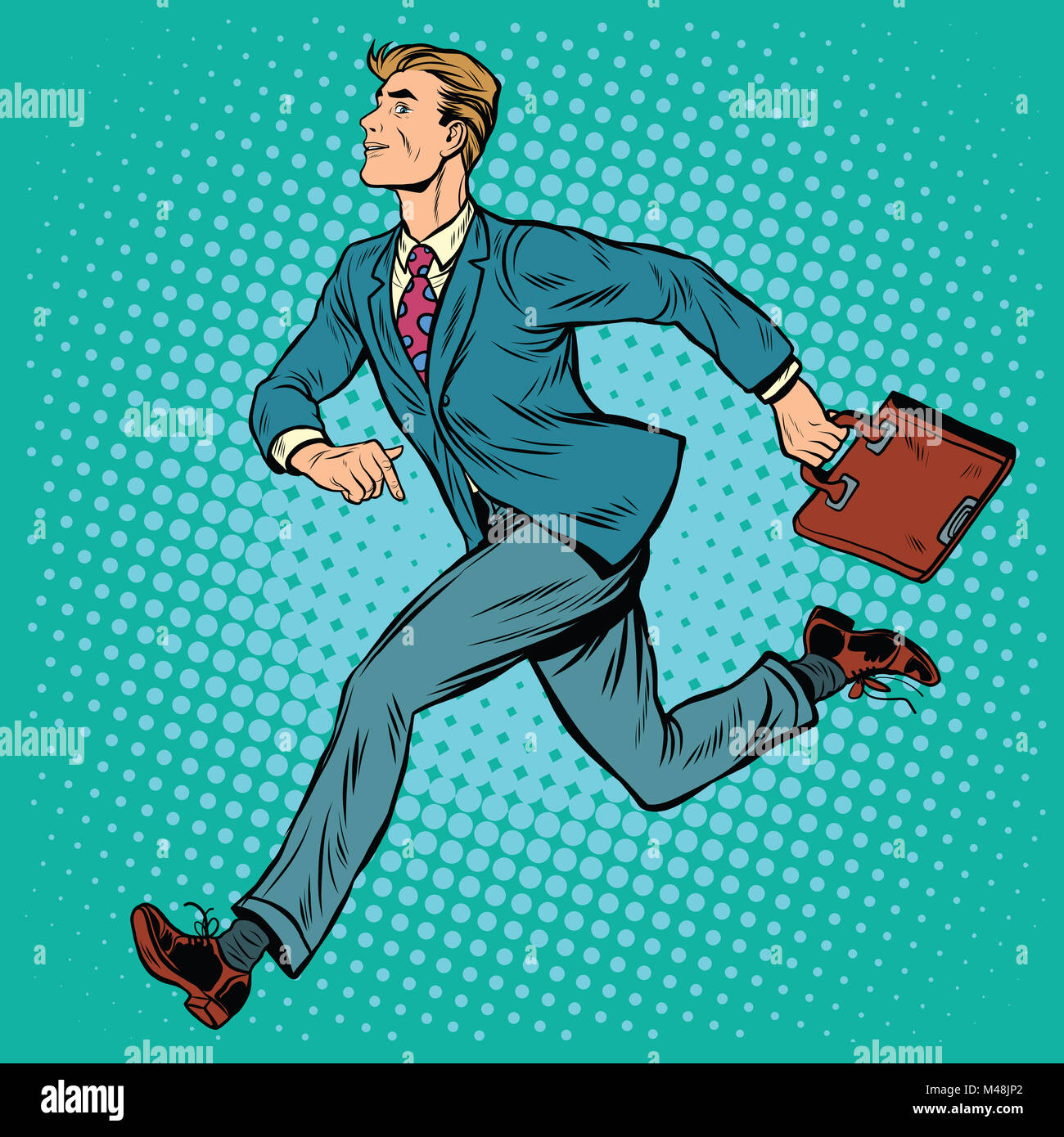 Man Running Cartoon High Resolution Stock Photography and Images - Alamy